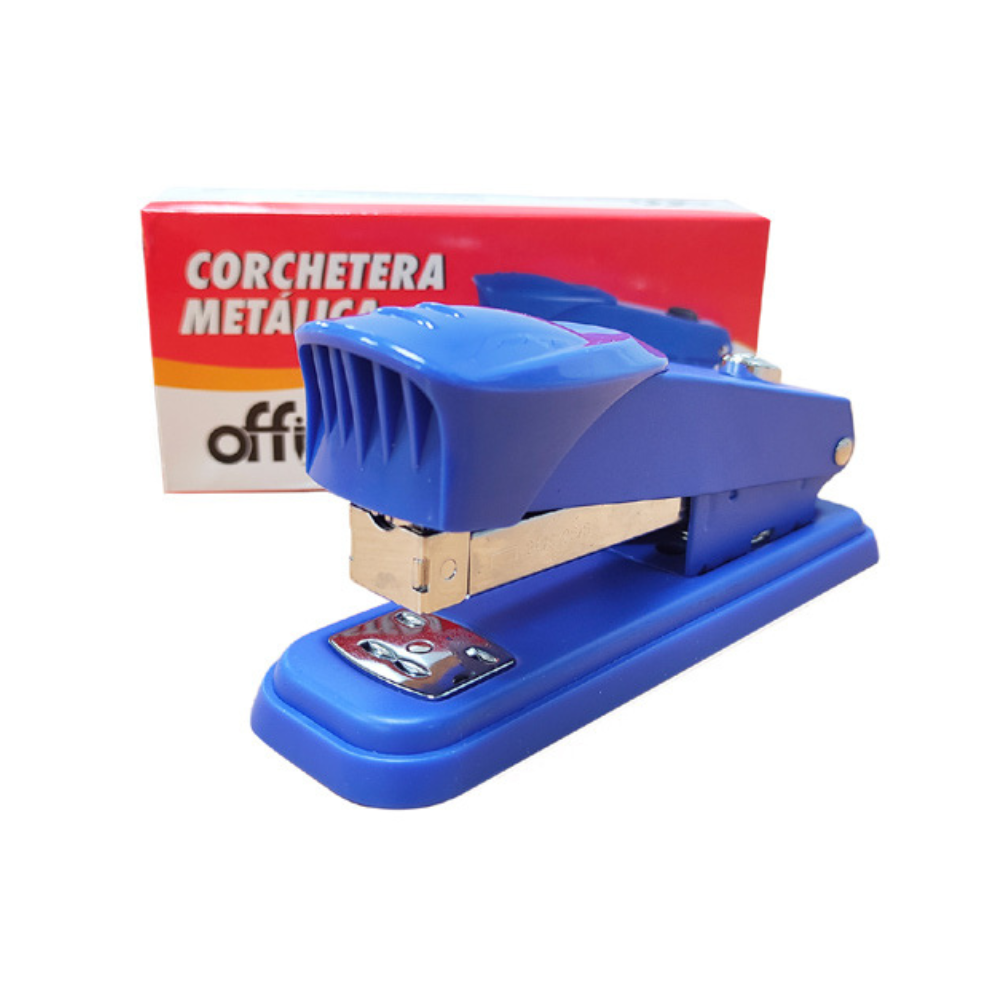 CORCHETERA MET. EASY OPEN AZUL – OffiOne