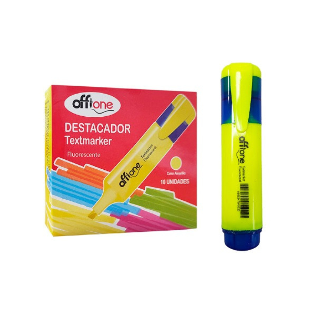 DESTACADOR AMARILLO PERFECT TB – OffiOne